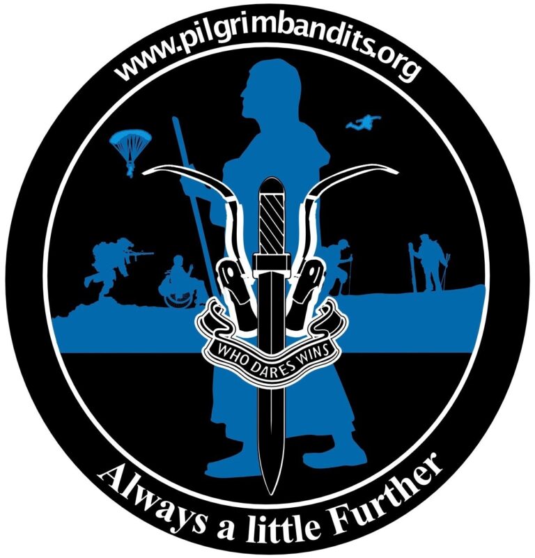 Pilgrim Round Car Sticker - Pilgrim Bandits